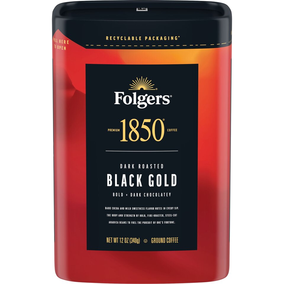 1850® Black Gold Ground Coffee