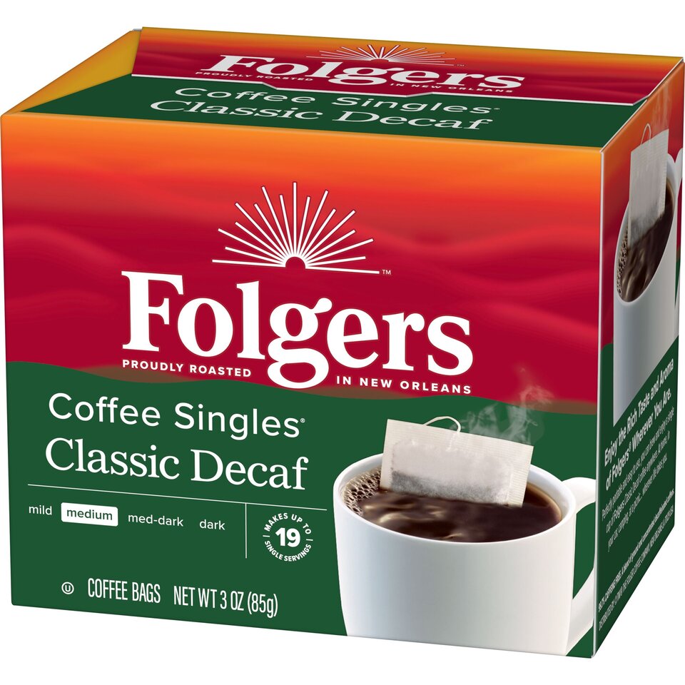 Classic Decaf Coffee Singles