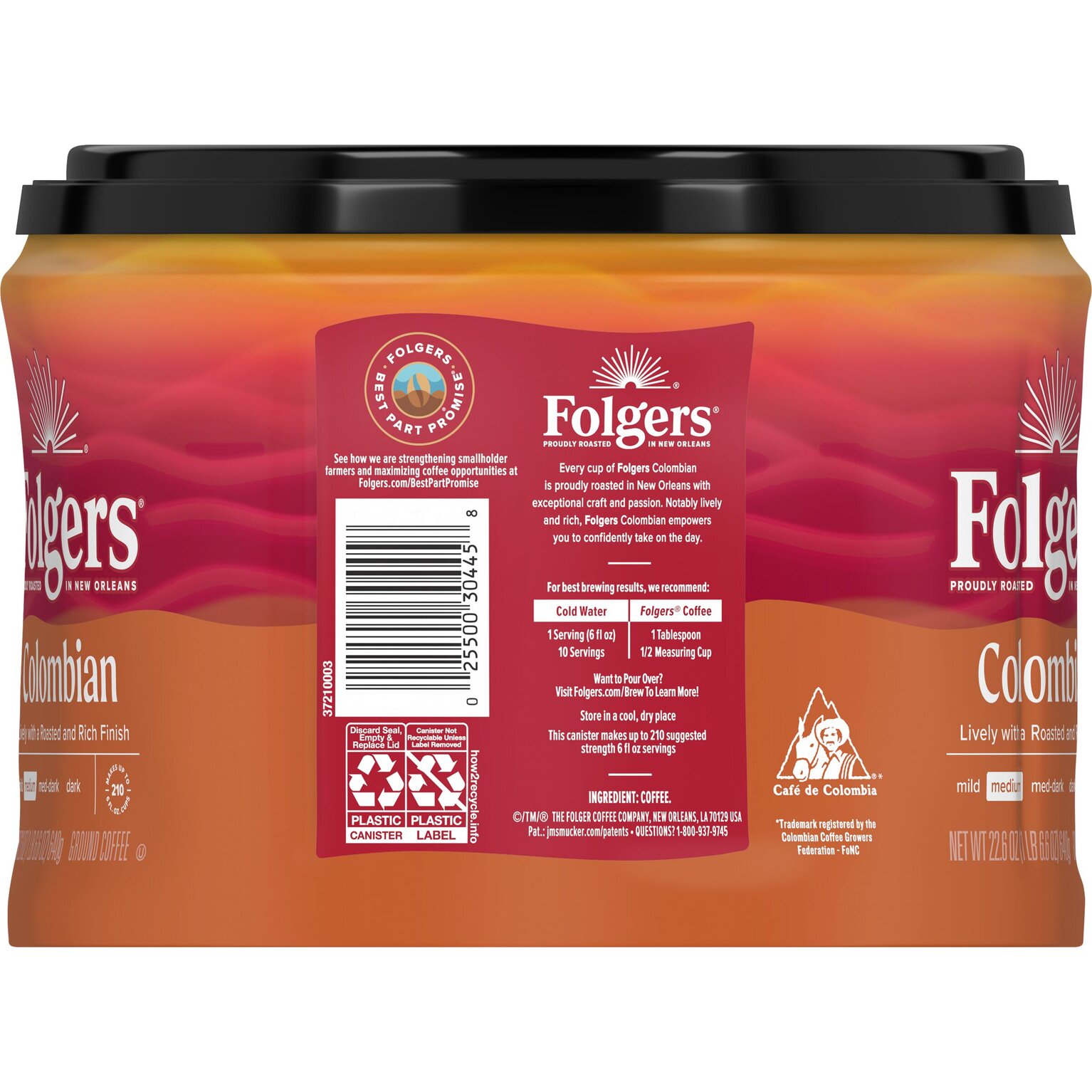 folgers coffee colombian